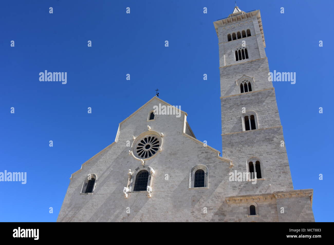 Italy, Puglia, Cathedral of Trani, a messenger monument of a UNESCO ...