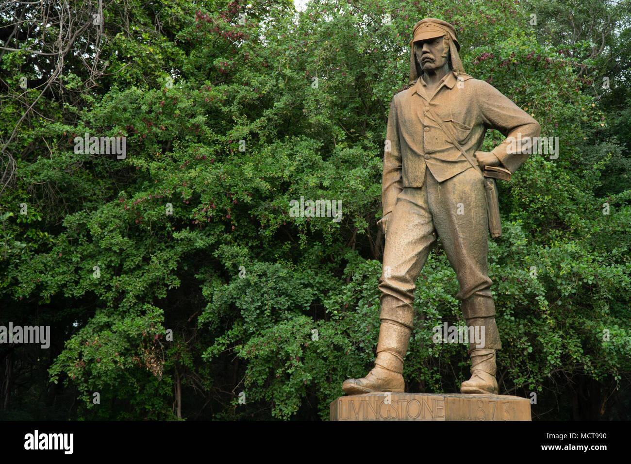 Livingstones statue hi-res stock photography and images - Alamy