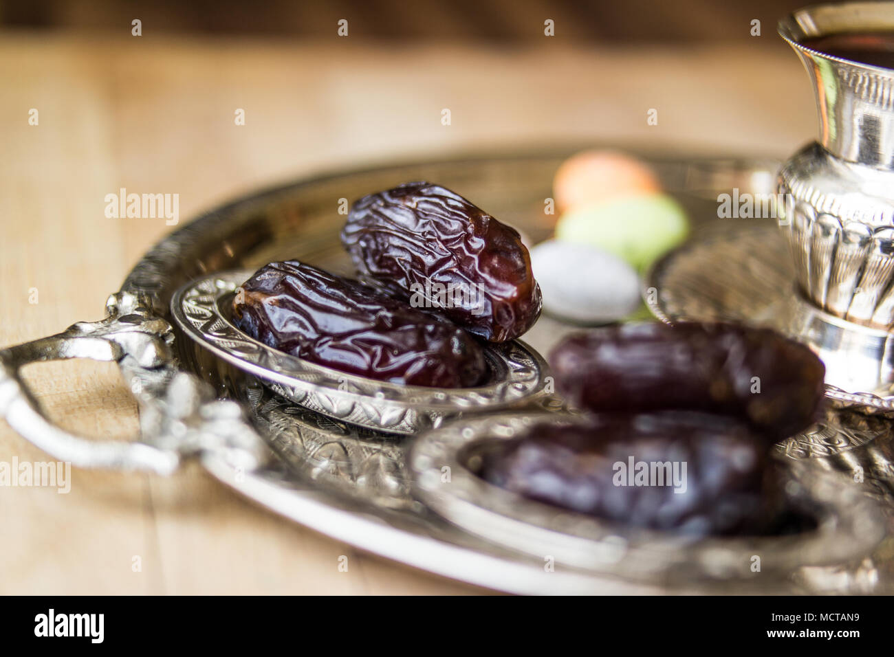 Dried Date fruit / Medjool / Ramadan food Stock Photo - Alamy