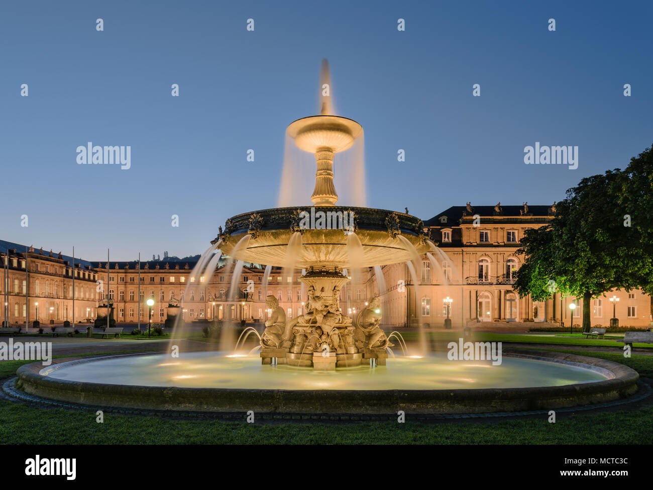 Stuttgart city centre hi-res stock photography and images - Alamy