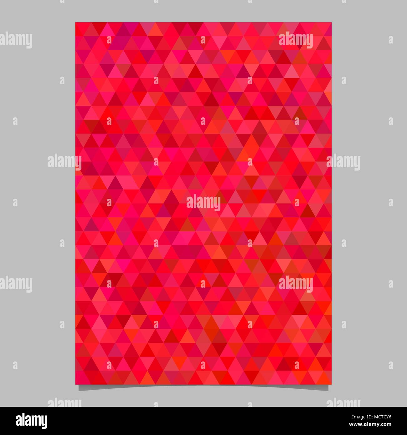 Red abstract brochure background template design Stock Vector Image ...