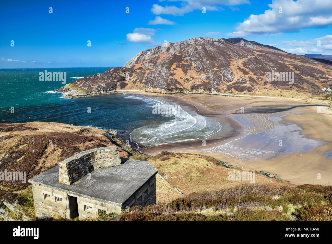 This is an old abandoned fort lookout that looks onto Crummie's in ...
