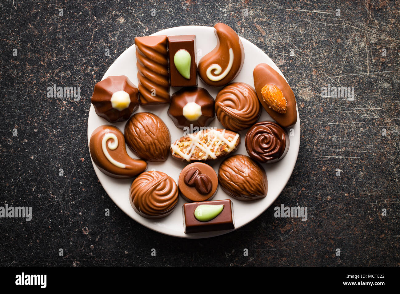 Belgian pralines hi-res stock photography and images - Alamy