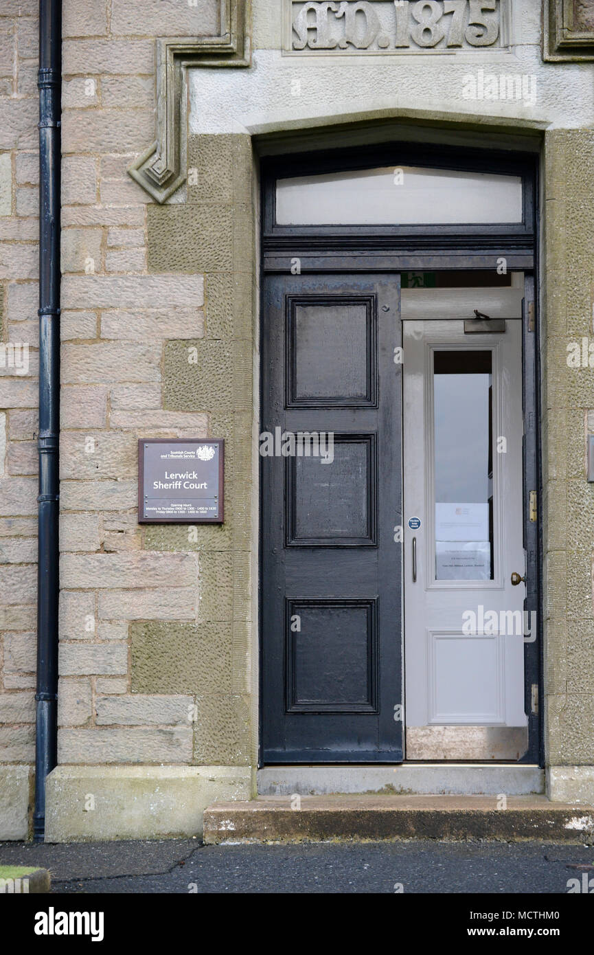 Lerwick police office hi-res stock photography and images - Alamy