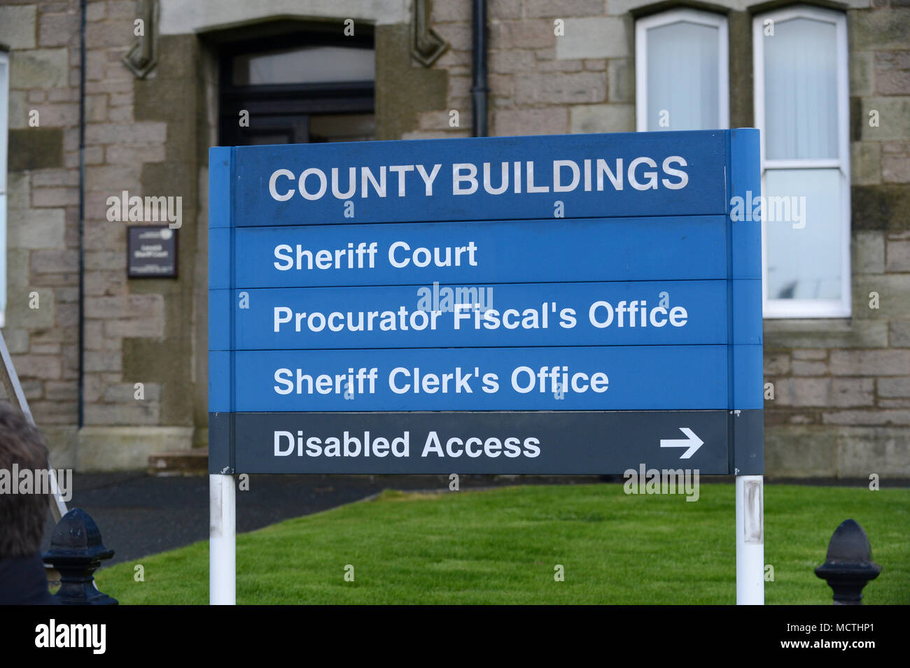 Scottish police court hi-res stock photography and images - Alamy