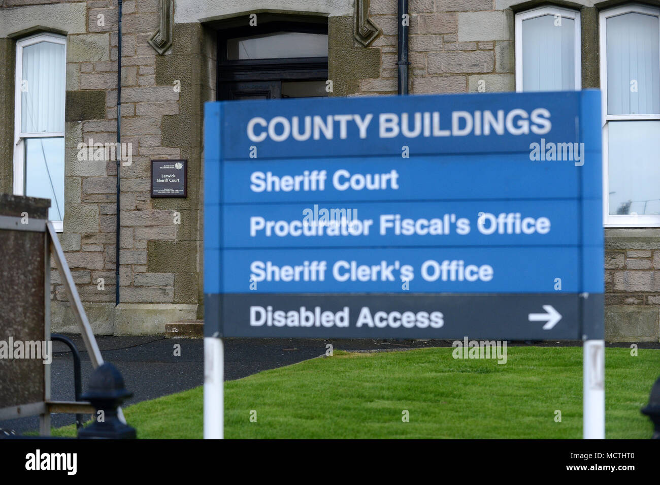 Lerwick Sheriff Court, Lerwick, Shetland, Scotland Stock Photo - Alamy