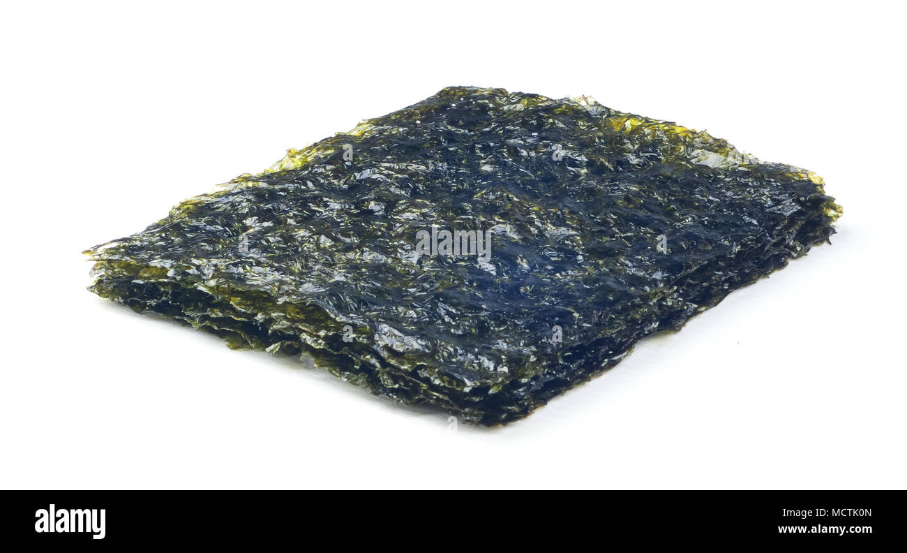 seaweed, fried seaweed on the background Stock Photo - Alamy