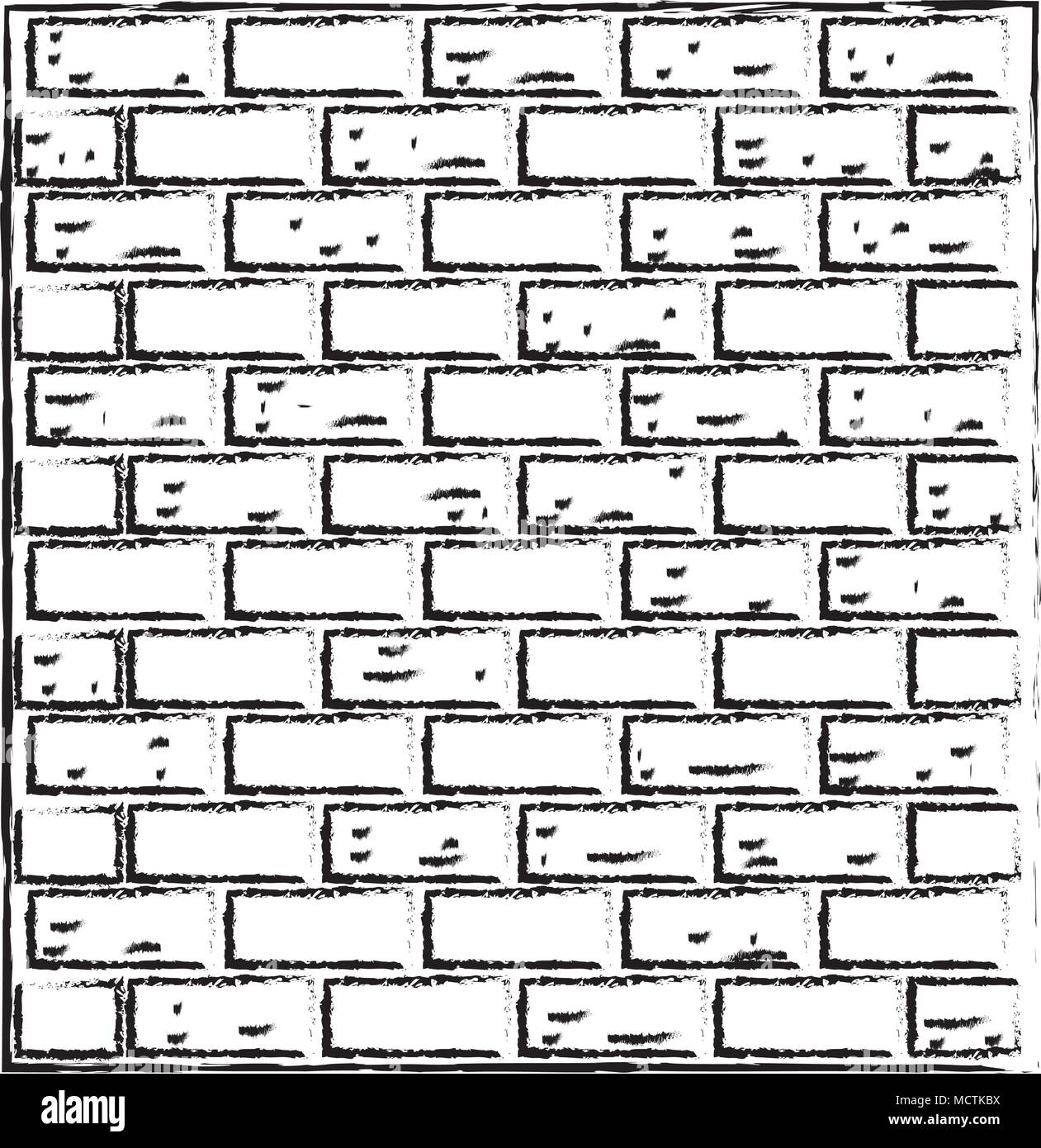 grunge structure brick wall texture block Stock Vector Image & Art - Alamy