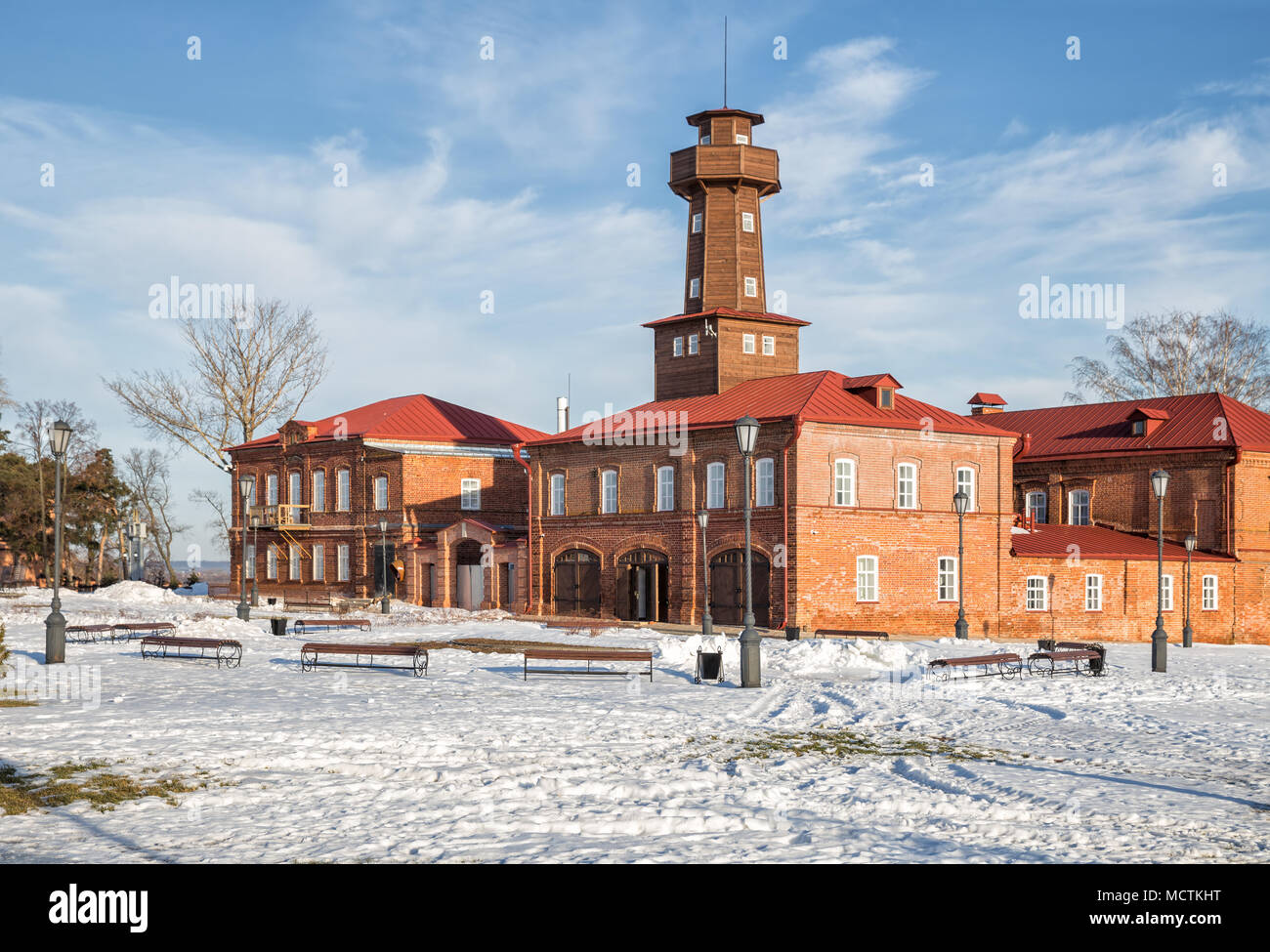 Old fire watch tower hi-res stock photography and images - Alamy