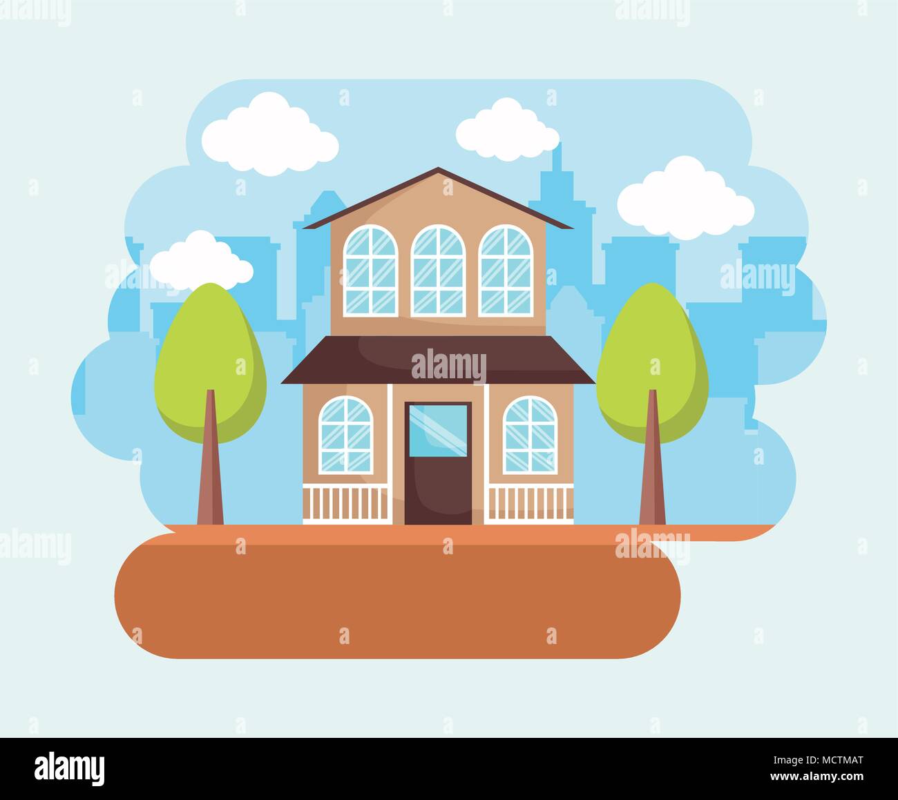 Lifestyle garden design balcony Stock Vector Images - Alamy