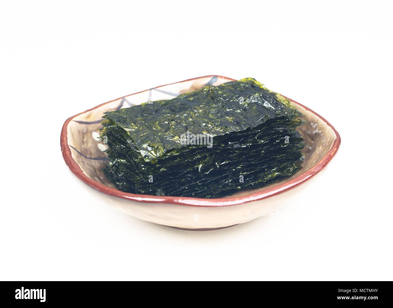 seaweed, fried seaweed on the background Stock Photo - Alamy
