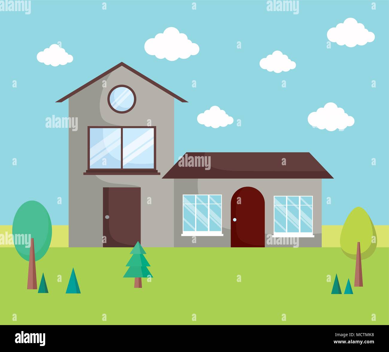 Rich House Clipart