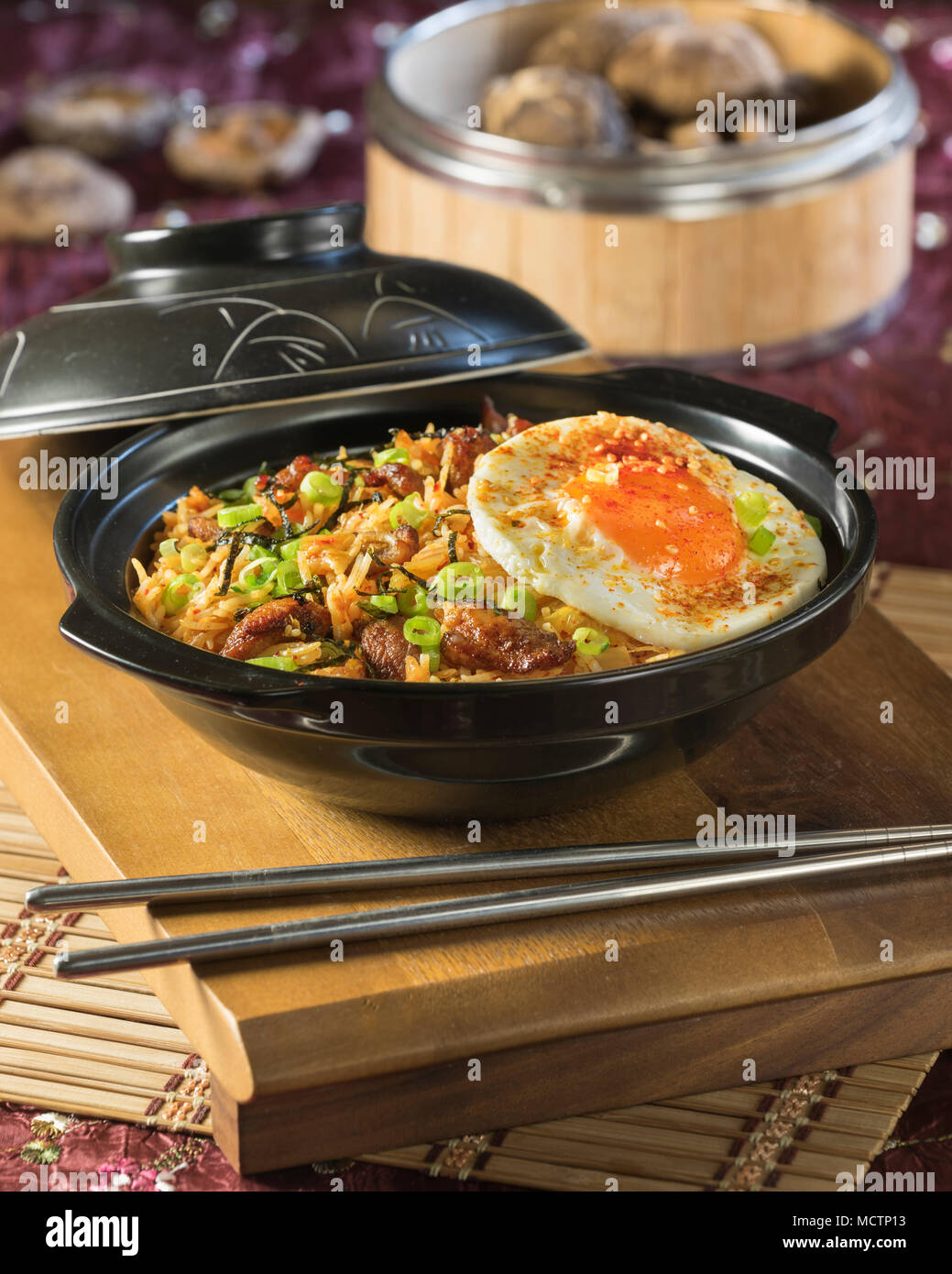 Bokkeumbap. Korean fried rice. Korea Food Stock Photo - Alamy