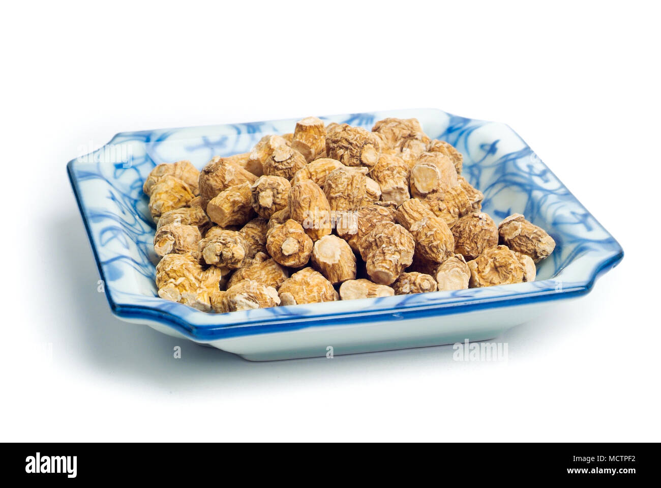ginseng. Dried Ginseng isolated On White Background Stock Photo - Alamy
