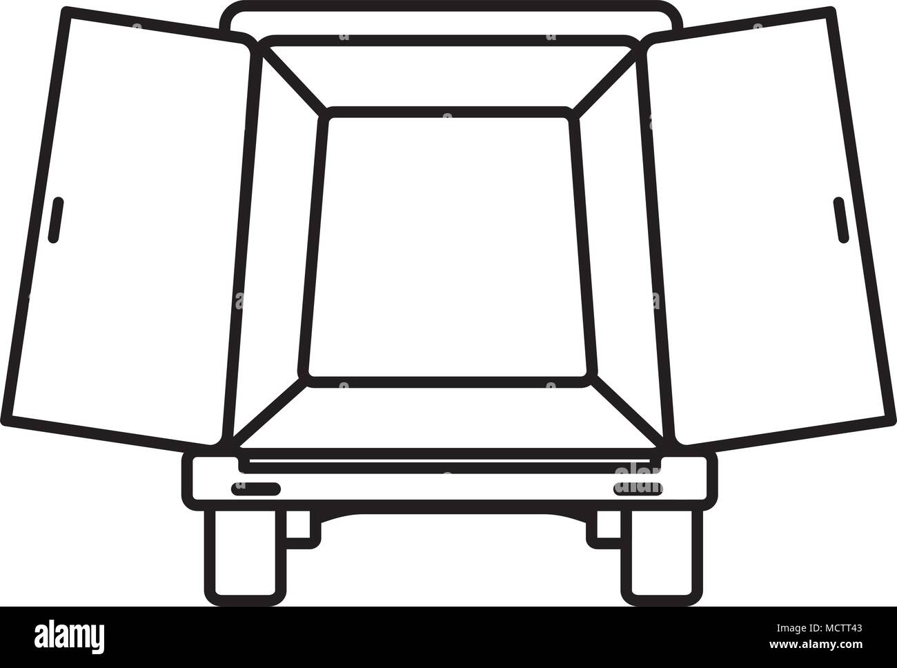 Shipping container doors open hi-res stock photography and images - Alamy