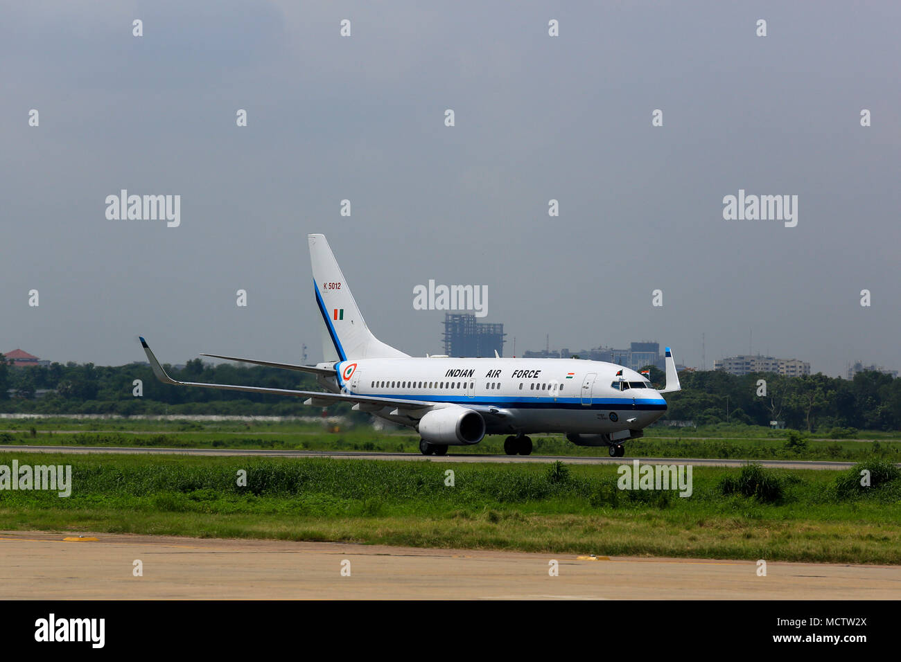 Indian Air Force aircraft ‘Rajdoot’ at Hazrat Shahjalal International ...