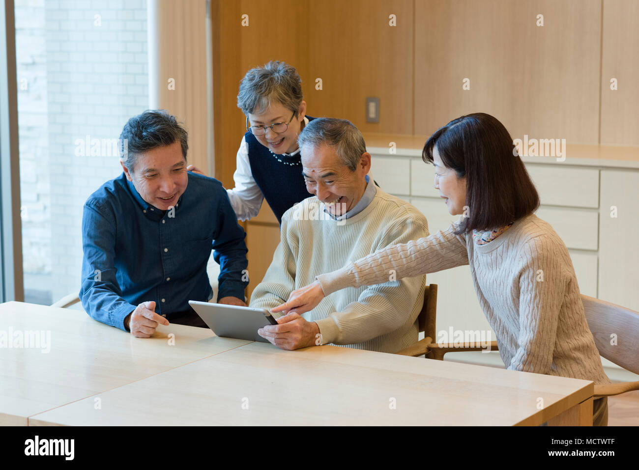 English school for senior people Stock Photo - Alamy