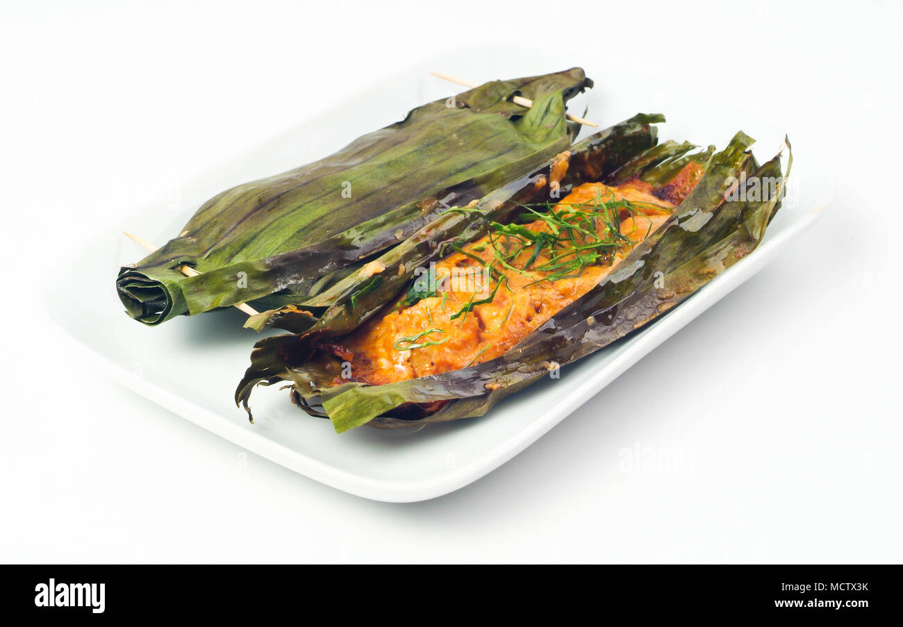 fish cake, asia food, bali, malaysia Stock Photo - Alamy