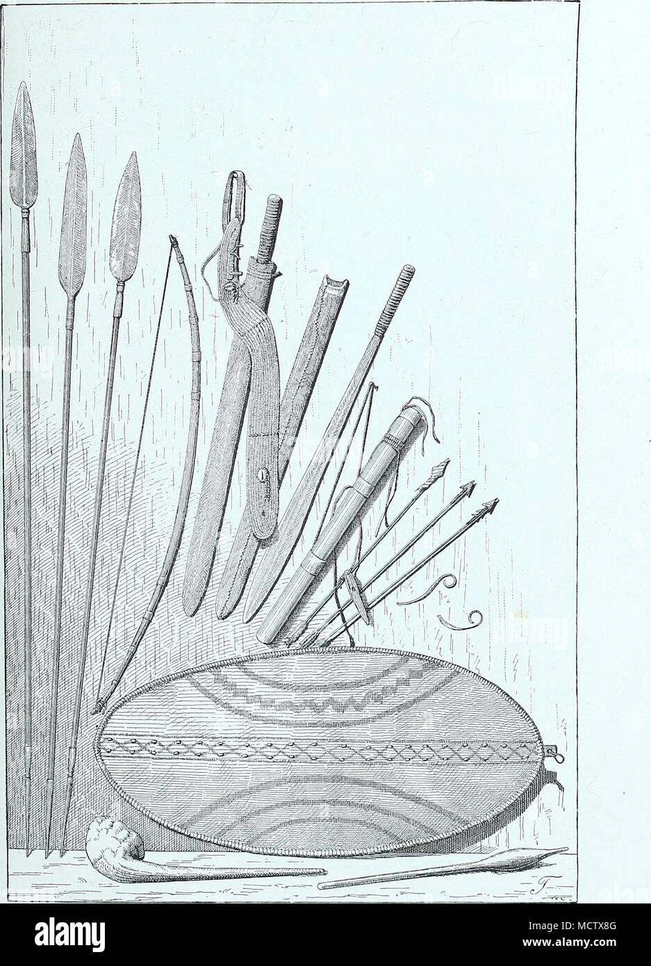 . WEAPONS OF THE WAKIKUYU Stock Photo - Alamy