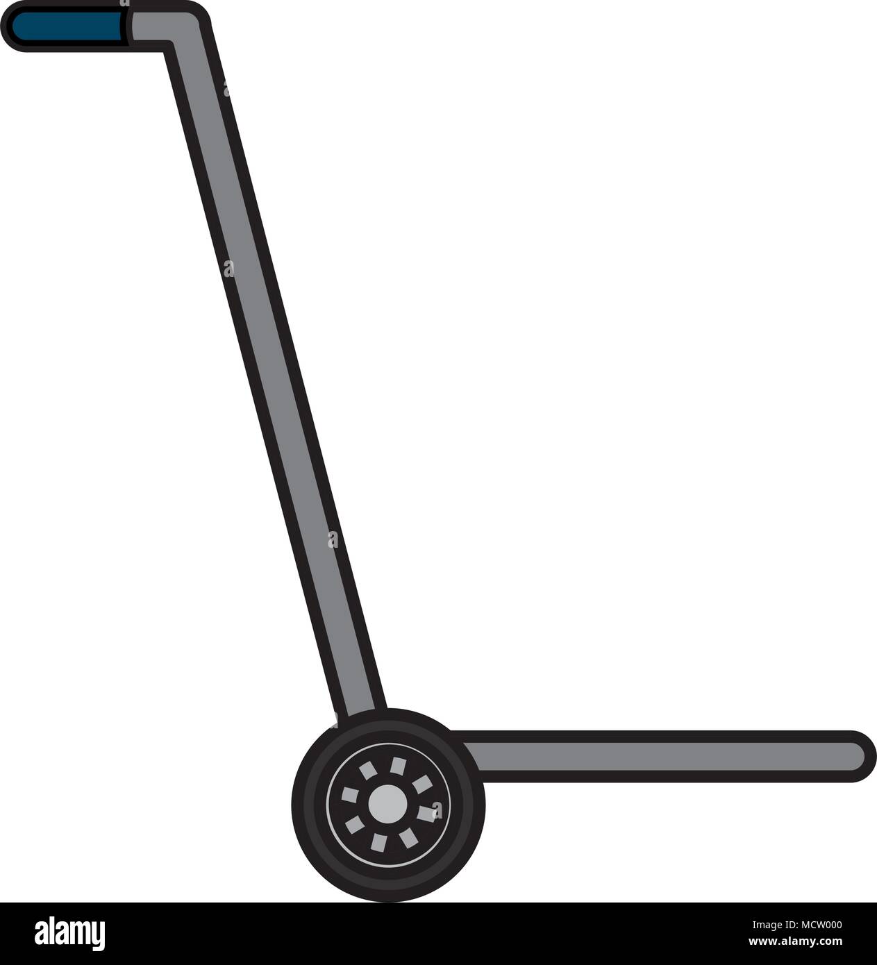 Platform trolleys Stock Vector Images - Alamy