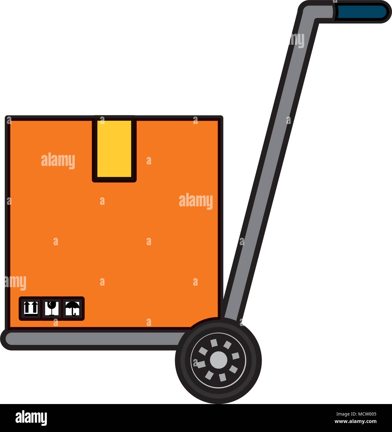 Platform trolleys Stock Vector Images - Alamy