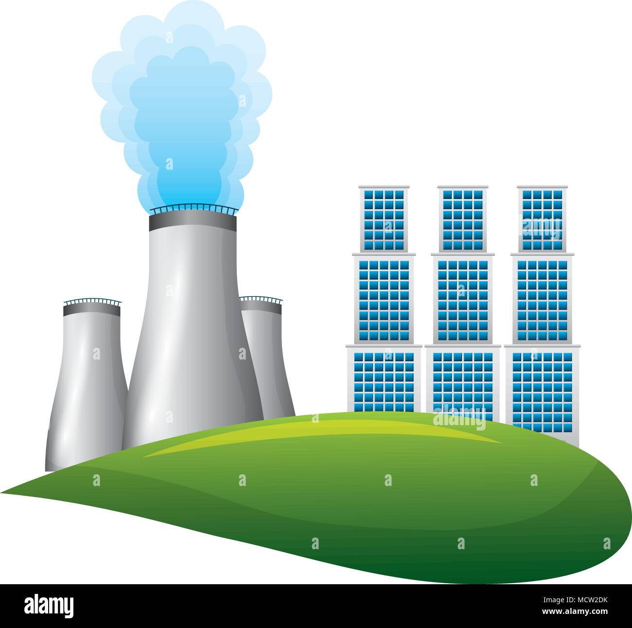 Reactor buildings Stock Vector Images - Alamy