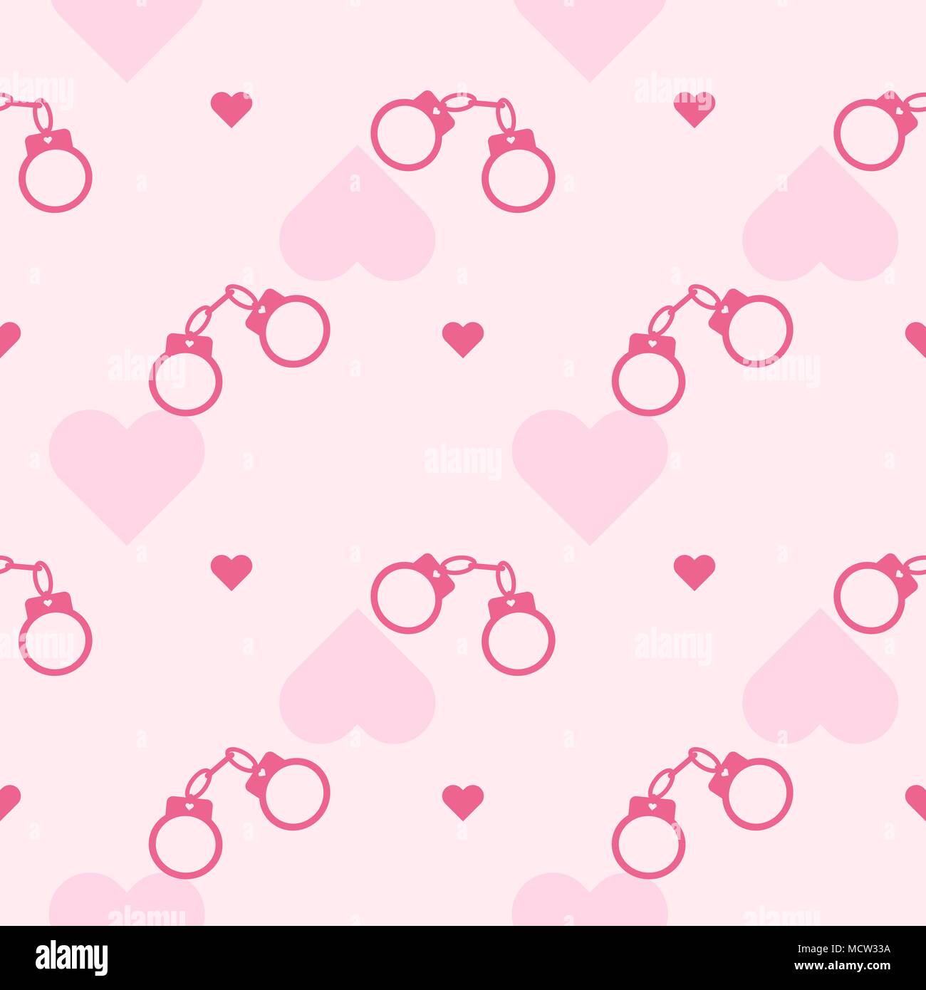 Wedding handcuff Stock Vector Images - Alamy