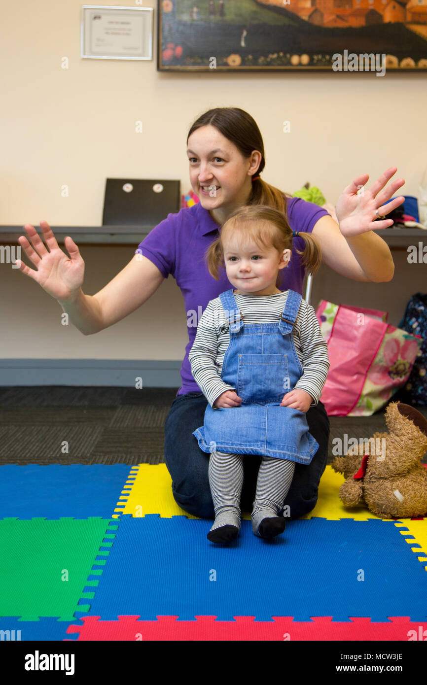 Playgroup, mother and baby group, UK Stock Photo - Alamy