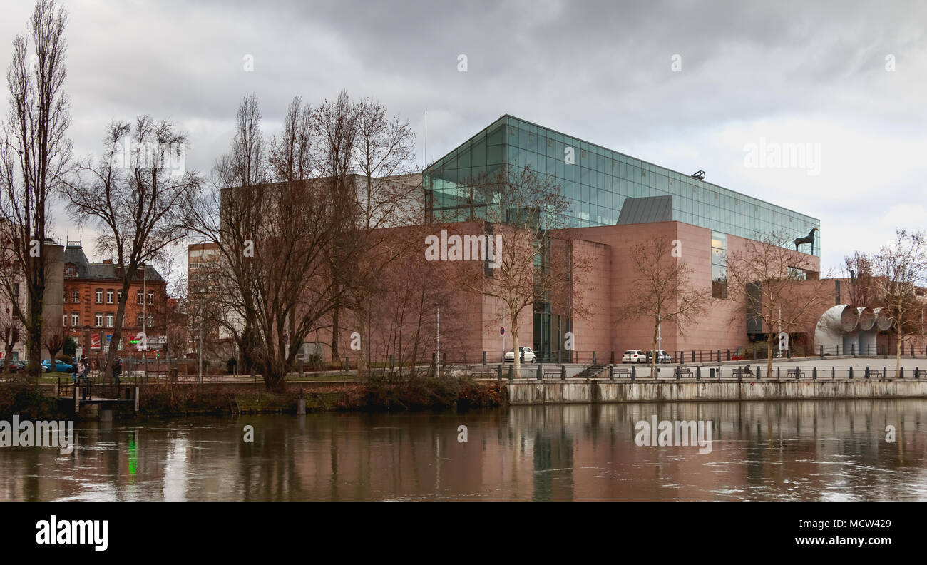 Strasbourg, France - December 28, 2017 : Architectural detail of the ...
