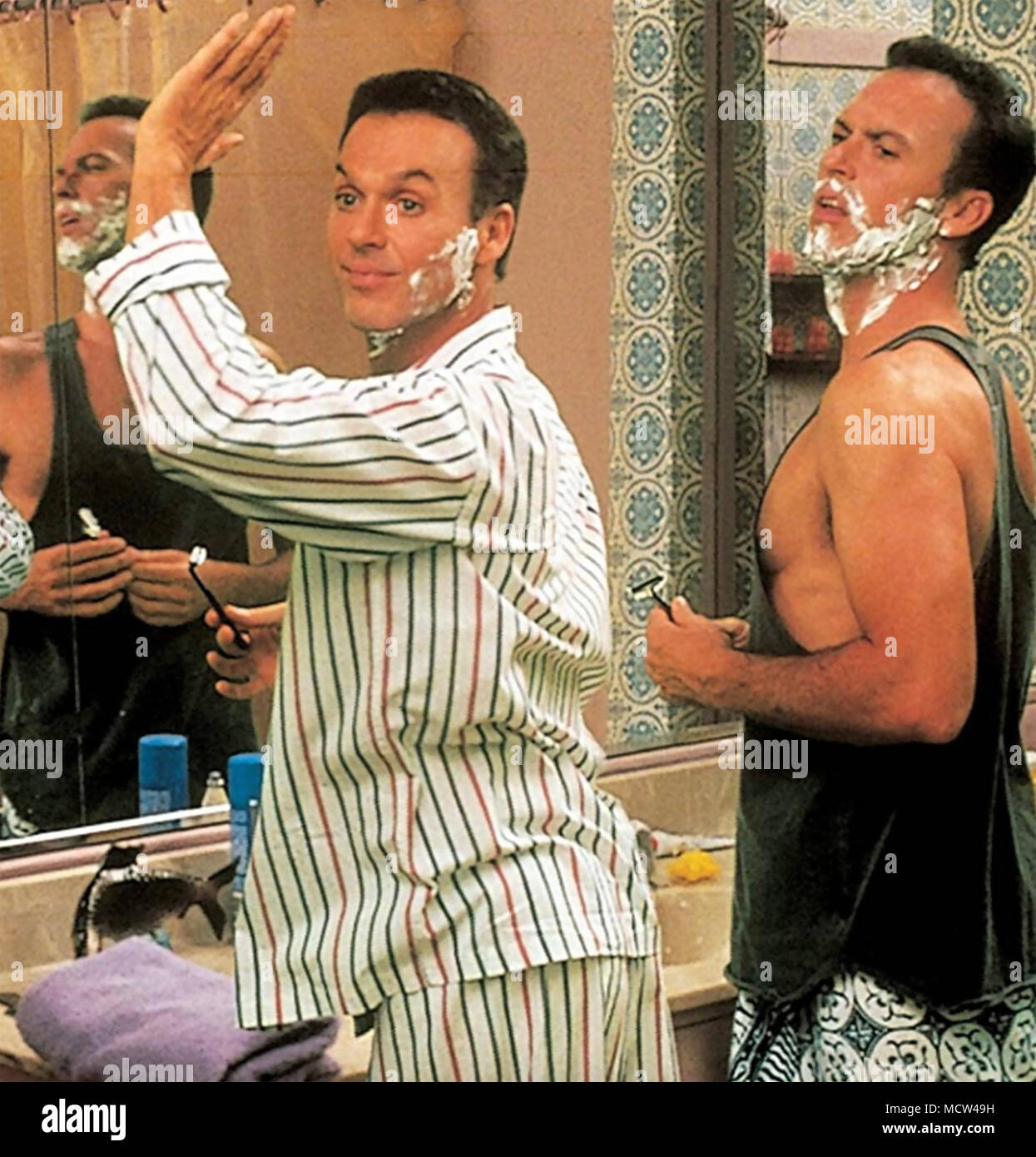 MULTIPLICITY 1996 Columbia Pictures film with Michael Keaton Stock ...