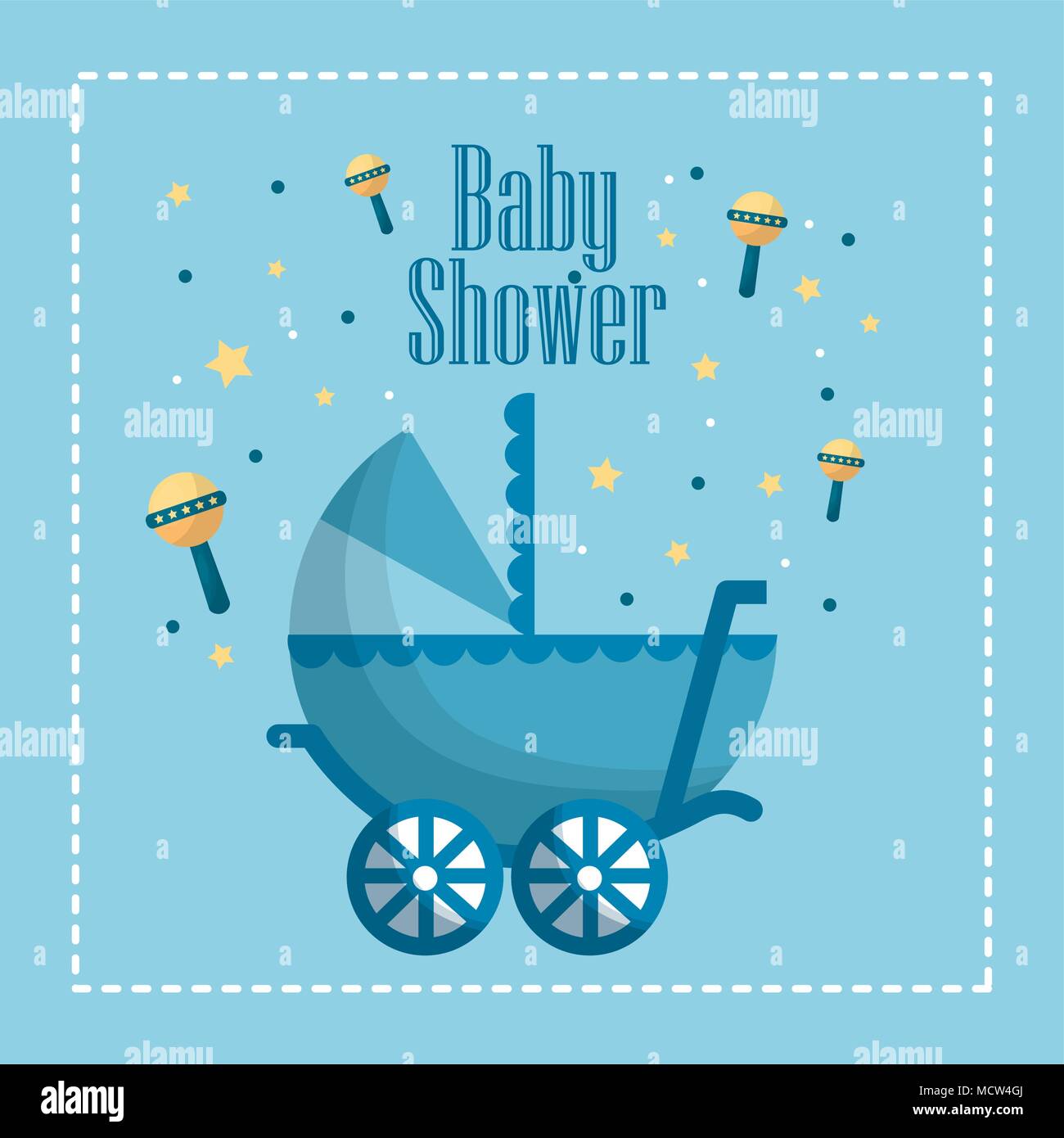happy baby shower Stock Vector Image & Art - Alamy