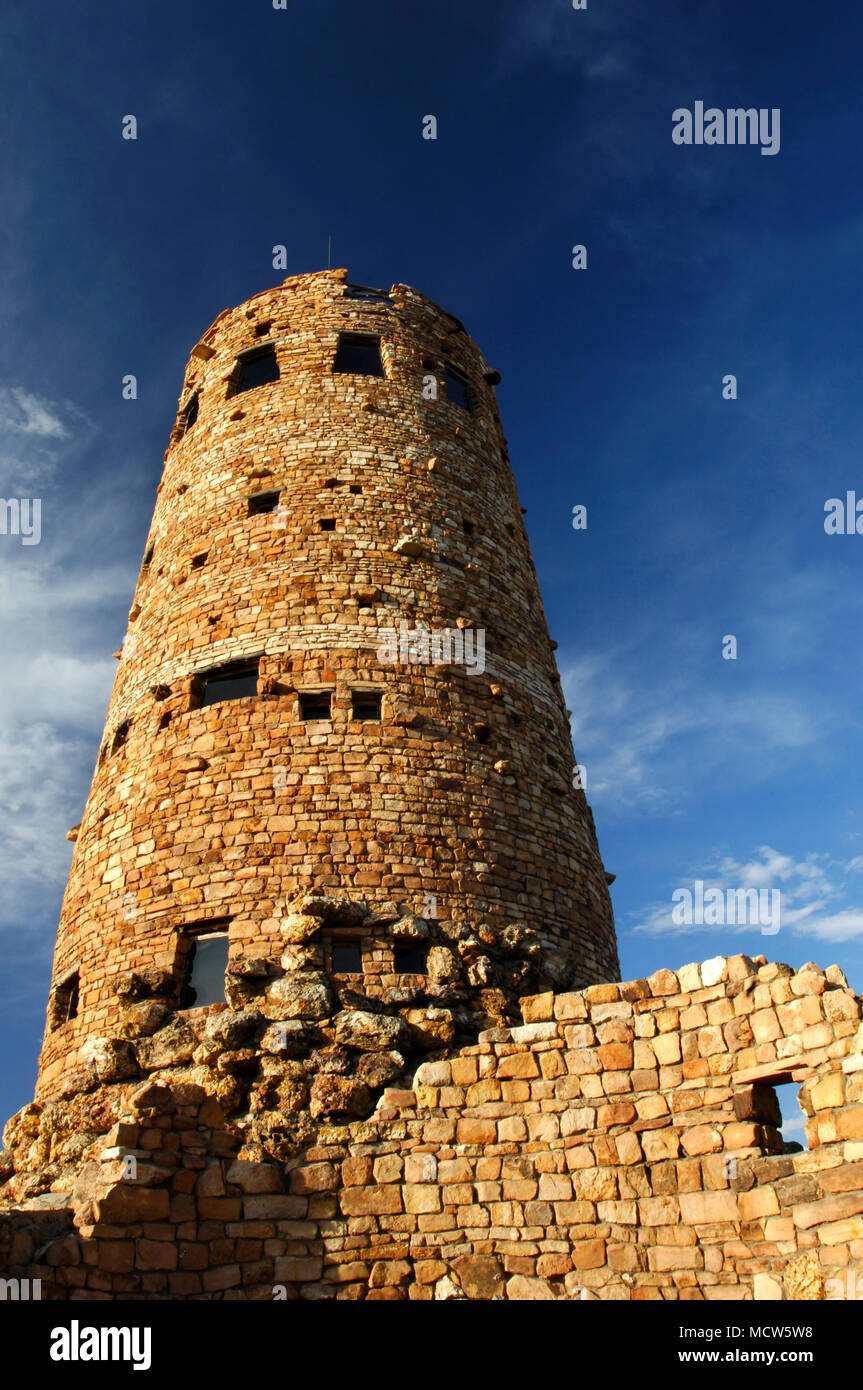 Desert view watchtower night hi-res stock photography and images - Alamy
