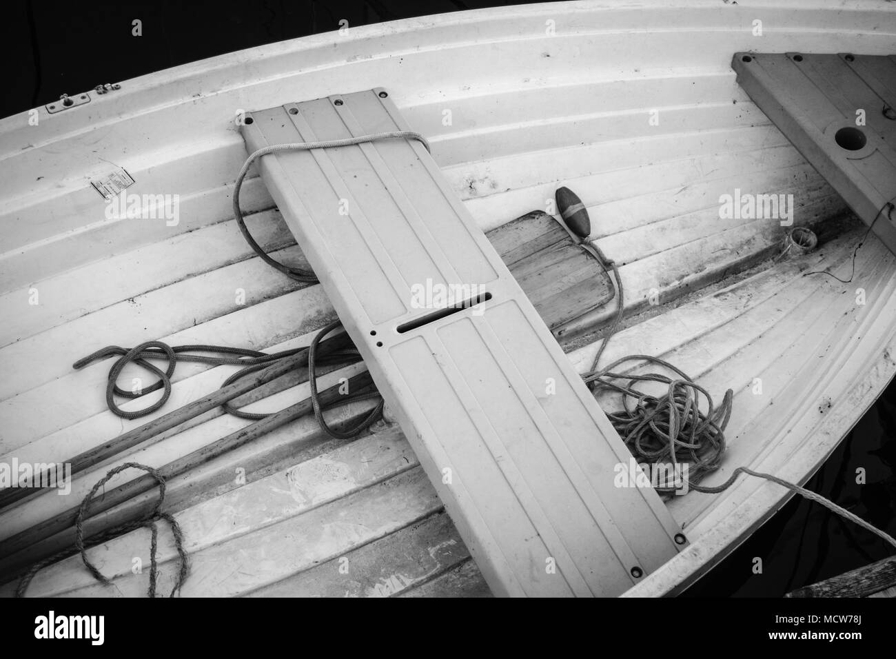 Bob and plank on boat deck, Toronto , Canada Stock Photo - Alamy