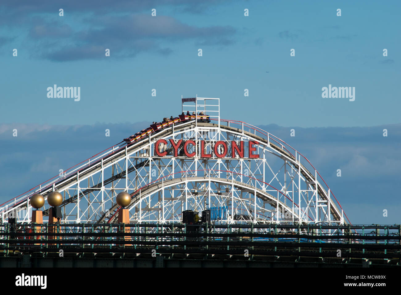 Coney island cyclone hi-res stock photography and images - Alamy