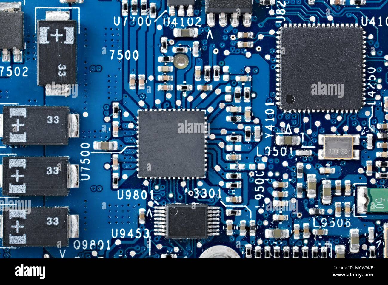 Computer Circuit Board Stock Photo - Alamy