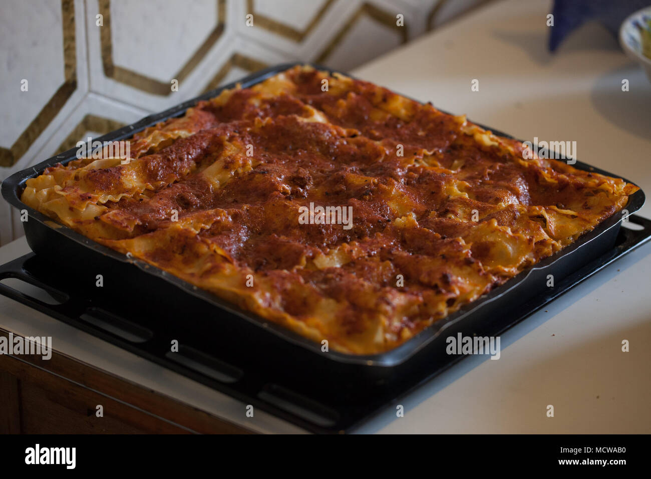 Macaroni au gratin hi-res stock photography and images - Alamy