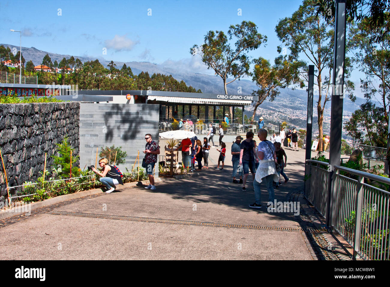 Portugal; Madeira; Cabo Girão Skywalk; highest in Europe; more than 1 ...