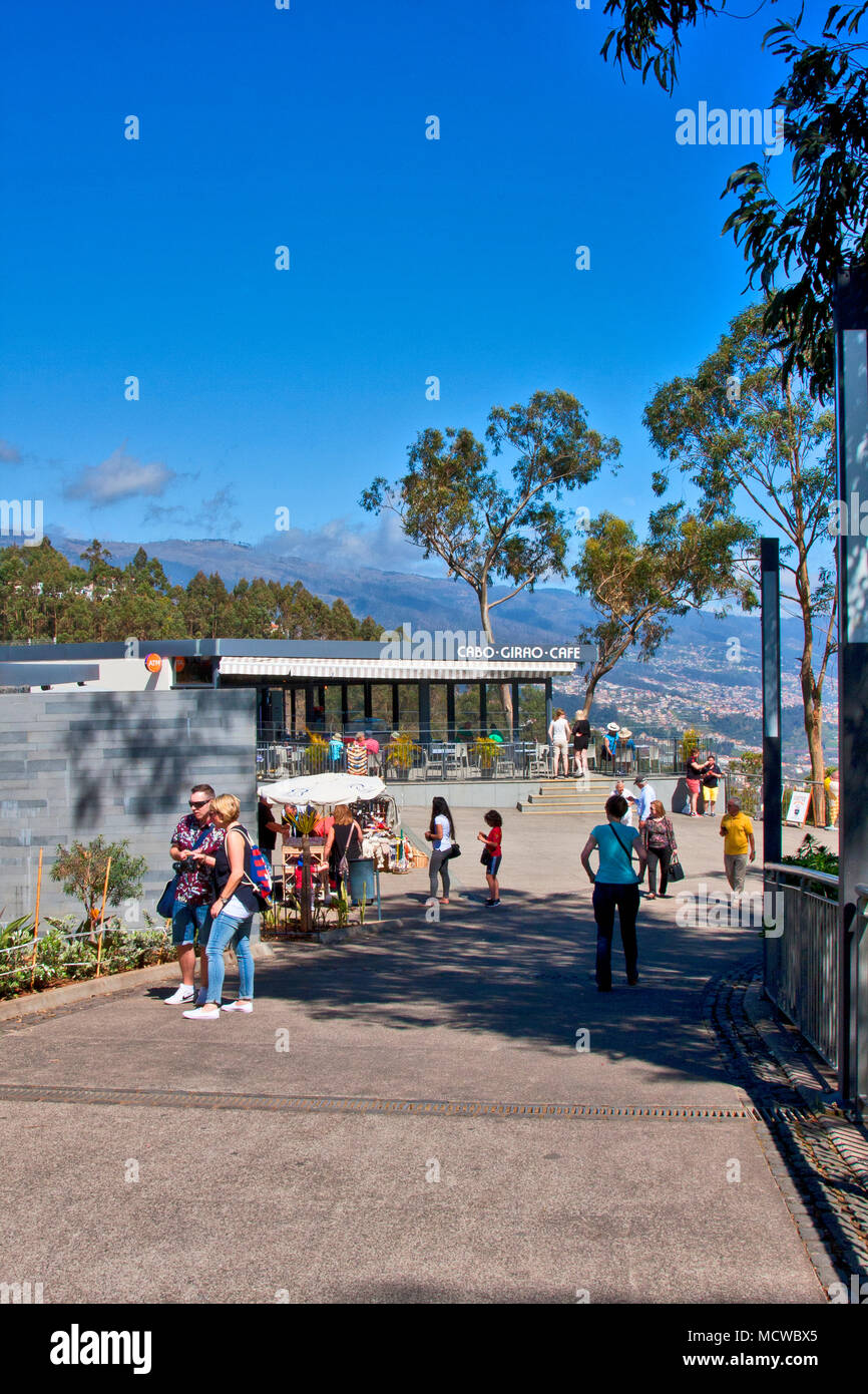 Portugal; Madeira; Cabo Girão Skywalk; highest in Europe; more than 1 ...