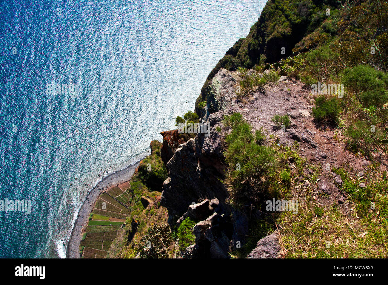 Portugal; Madeira; Cabo Girão Skywalk; highest in Europe; more than 1 ...