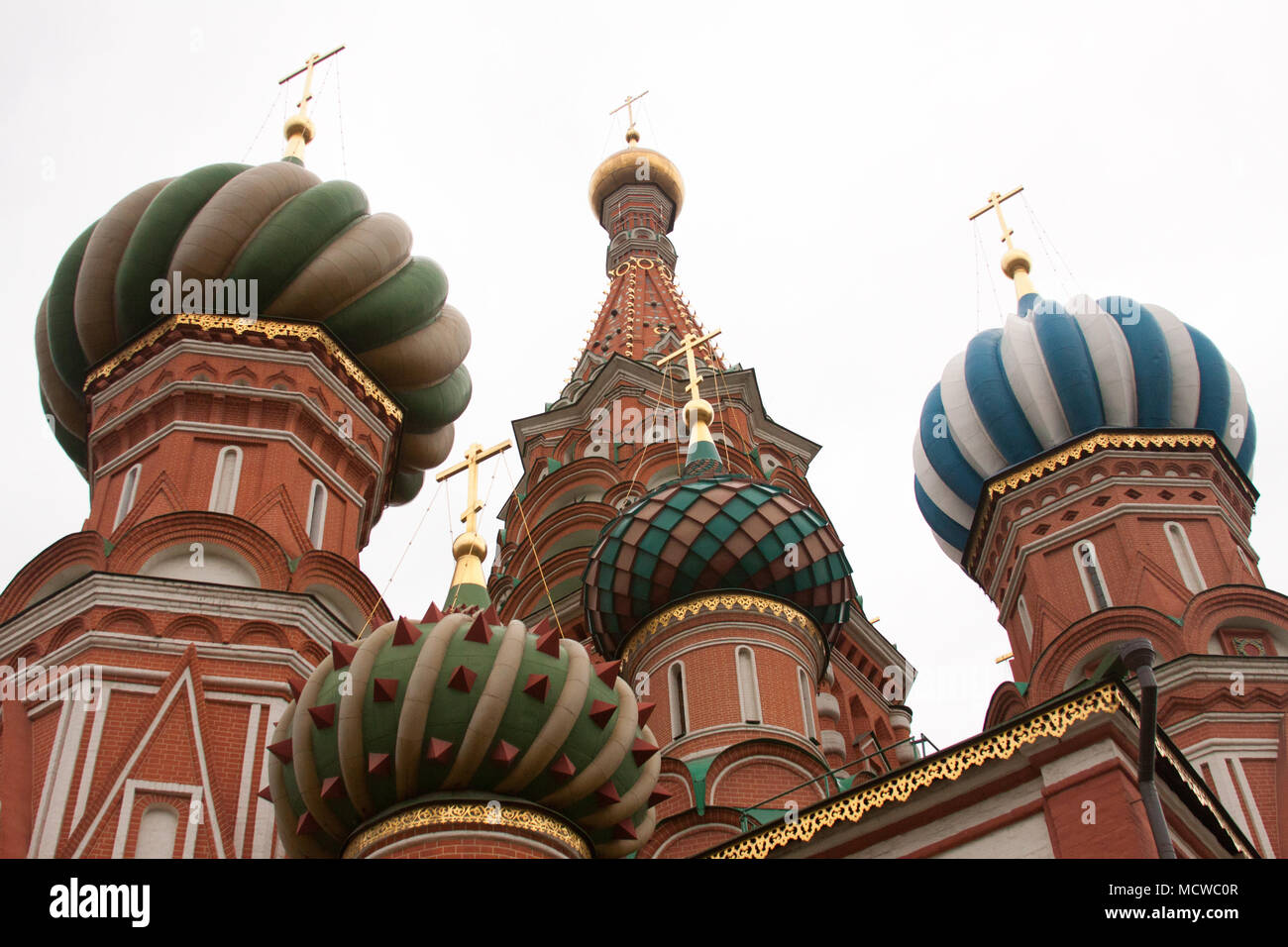 View of the St Basil's Cathedral, Moscow, Russia Stock Photo - Alamy