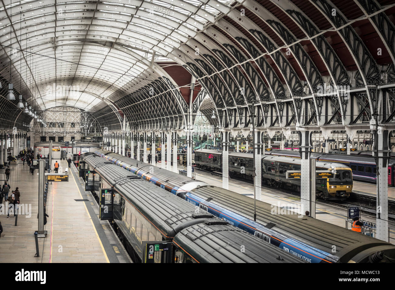 Paddington Station Praed Street, Paddington, London, W2, UK Stock Photo ...