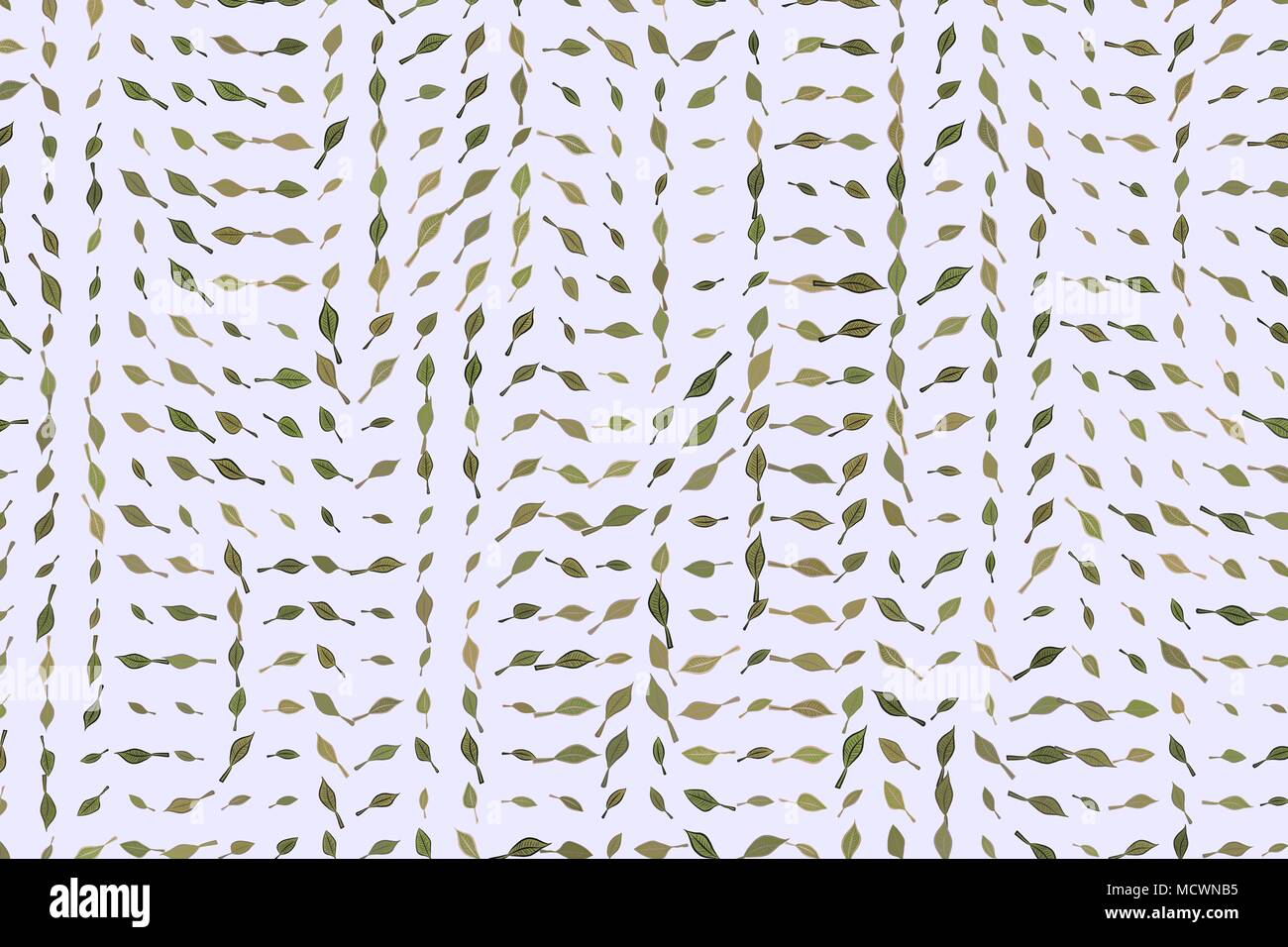 Abstract geometric leaves drawing pattern, colorful & artistic for ...