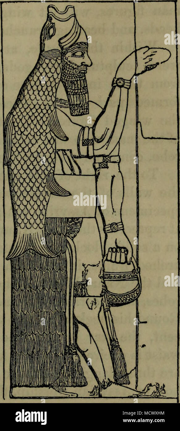 Assyrian god fish hi-res stock photography and images - Alamy
