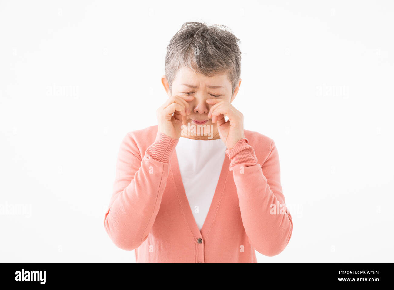 Crying woman 60s hi-res stock photography and images - Alamy