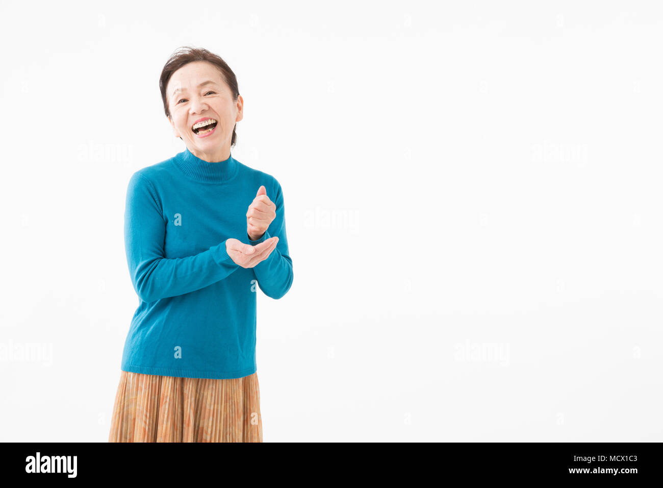 Convincing woman hi-res stock photography and images - Alamy