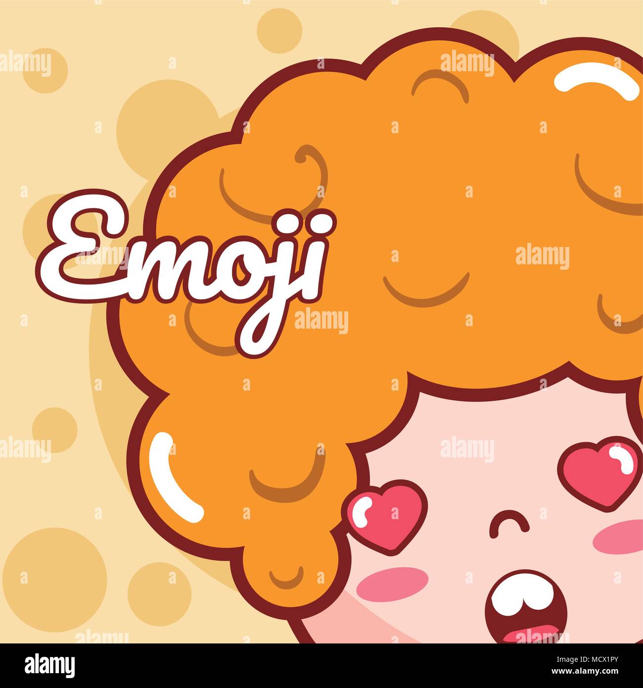 Cute boy emoji cartoon Stock Vector Image & Art - Alamy