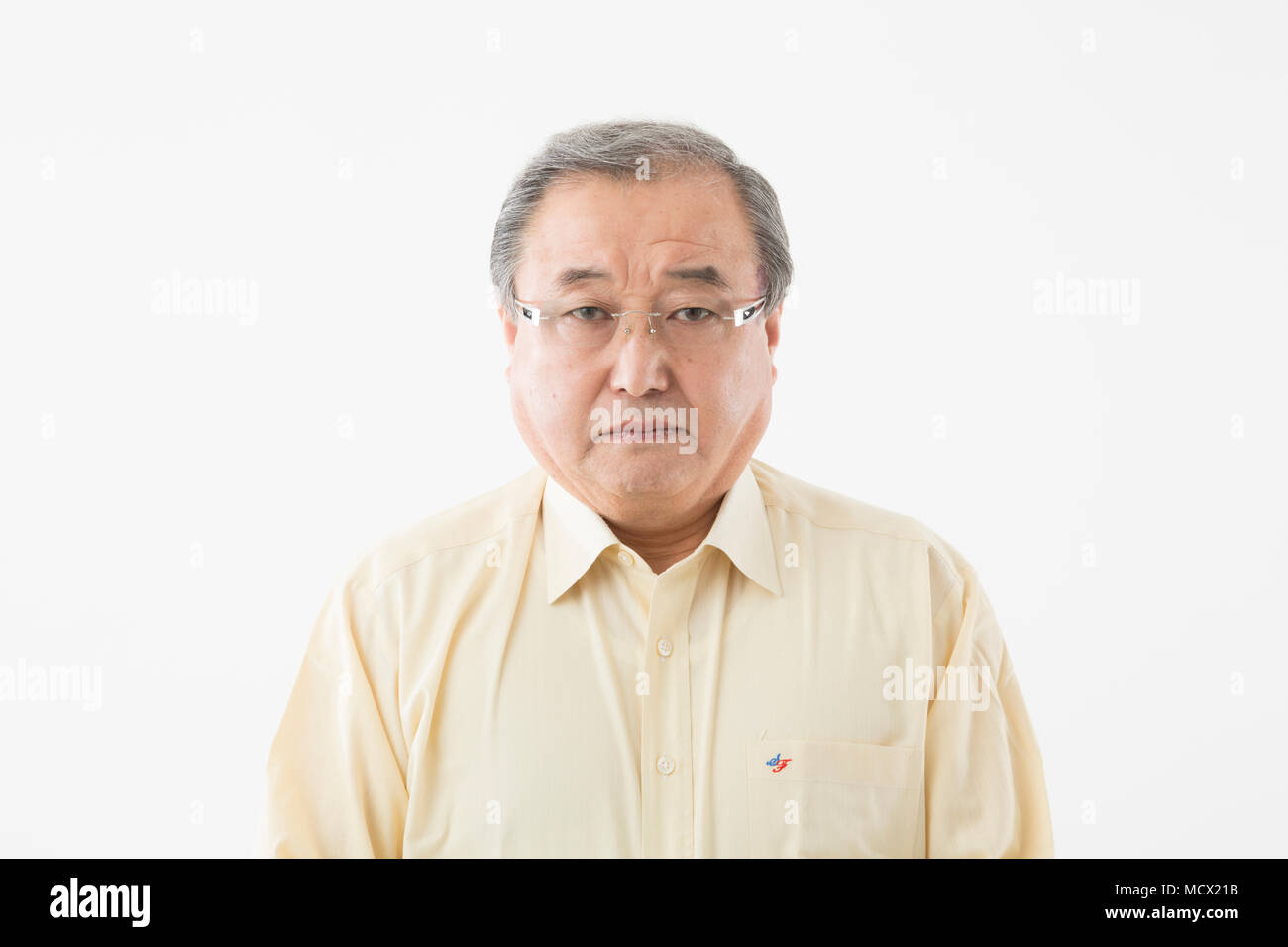 Serious senior man hi-res stock photography and images - Alamy