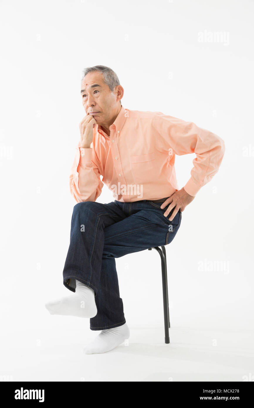 Man considering gesture hi-res stock photography and images - Alamy