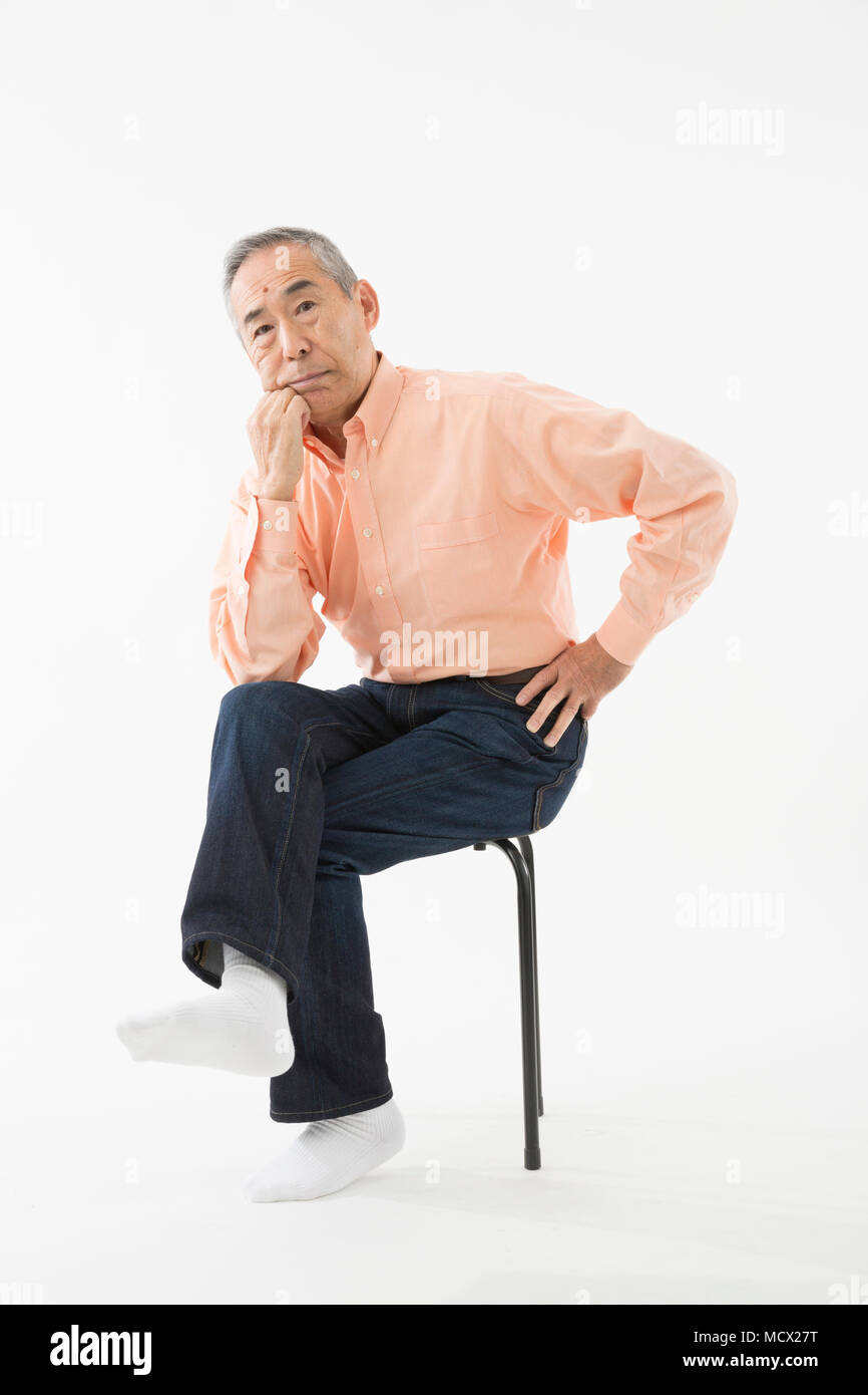 Man considering gesture hi-res stock photography and images - Alamy