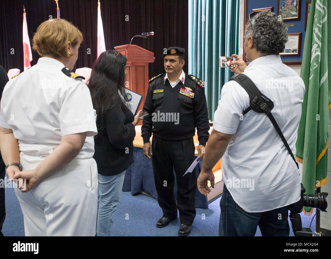 180301-N-XP344-076 MANAMA, Bahrain (March 1, 2018) Capt. Yusuf ...